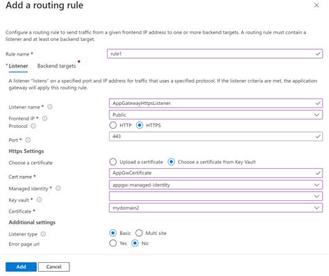 Tls 終了を伴う Application Gateway を使用してアプリケーションをインターネットにアクセス可能にする Azure Spring Apps Microsoft Learn