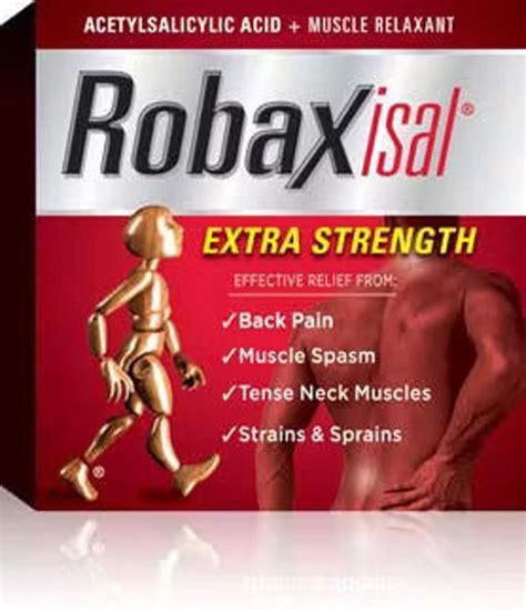 Robax Extra Strength (Muscle And Back Pain Canadian),Back Pain relief ...
