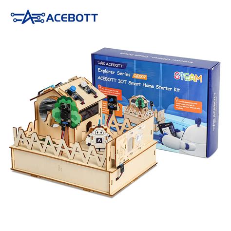 Acebott Qe007 Diy 智能家居套件 Esp32 入门自动化项目木屋电子机器人套件 Acebott