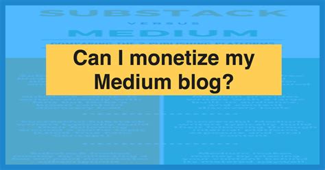 Can I Monetize My Medium Blog Sell Saas