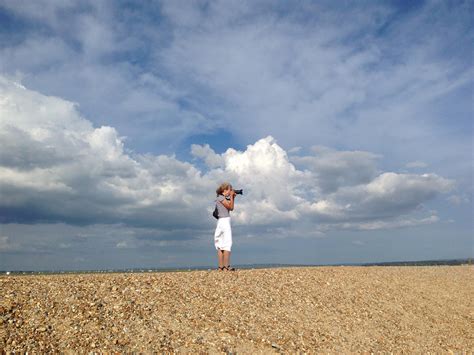 Alison Avery Taking Photographs At Hurst Castle Spit Hampshire Beautiful England Photos