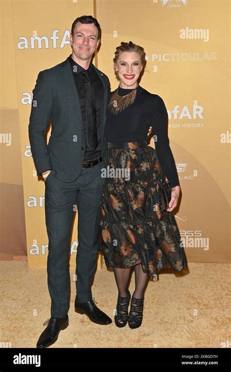 Los Angeles Usa 03rd Nov 2022 Katee Sackhoff And Robin Gadsby At The