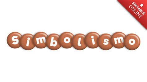 Simbolismo Efecto Estilo En Bombón Chocolate Generador De Efectos