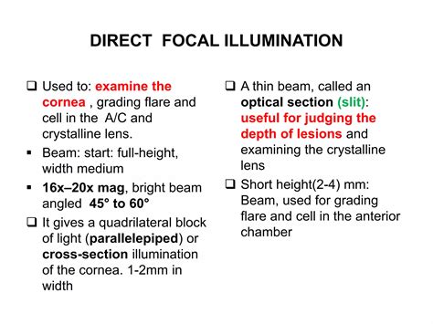 Examination Of The Cornea By Dr Iddi Ndyabawe Pptx