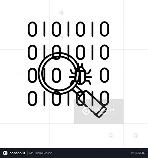 Binary Code Animated Icon Free Download Crime And Security Animated