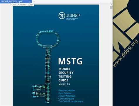 owasp移动安全测试指南手册mstg owasp mstg v1 2 🔰雨苁ℒ🔰