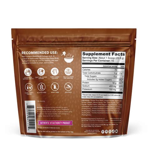Bone Broth Collagen Vitauthority