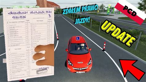 Zdałem Nowe Prawo Jazdy W Polish Car Driving Update Pcd Youtube