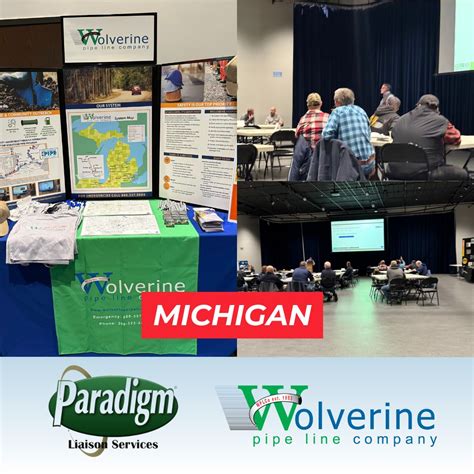 Paradigm Pipelinesafety Pipelineawareness Wolverinepipeline Wolverine Pipe Line Company
