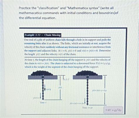 Solved Practice The Classification And Mathematica