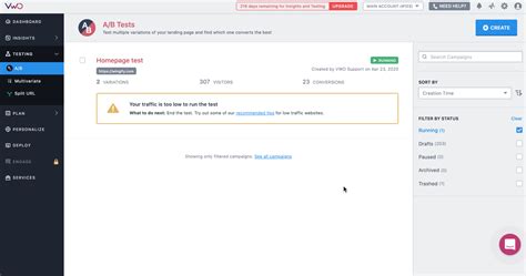 Adding Hypothesis To Campaigns Now Optional VWO Product Updates