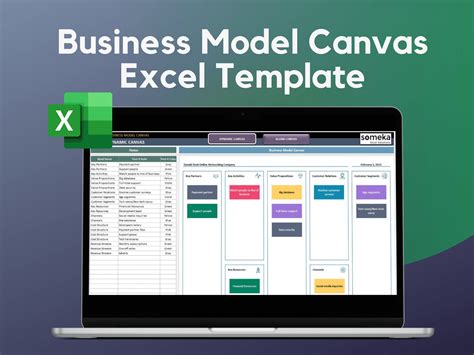 Business Model Canvas Excel Business Model Canvas And Value Map