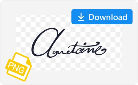 Extract Signature From PDF With Clear Cut Sharp Edge