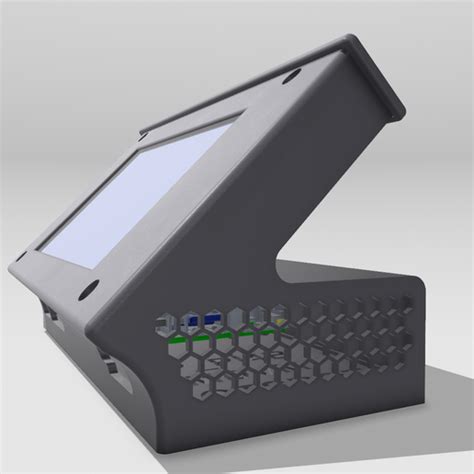 Archivo Step Raspberry Pi4 And Nextion Hmi Screen Portable Computer 🖥️ ・plan De Impresora 3d