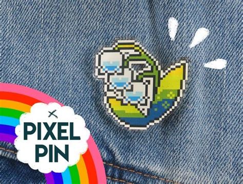 Jacobs Ladder Lily Of The Valley Pin Animal Crossing Etsy