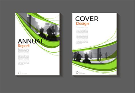 레이아웃 녹색 추상적이 고 녹색 배경 현대 디자인 현대 책 표지 안내 책자 표지 템플릿 연례 보고서 잡지와 전단지 벡터 A4 0