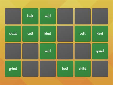 Ild Ind Old Units Matching Pairs
