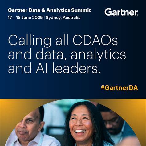 Gartner On Linkedin Gartner Data And Analytics Summit 2025 In Sydney