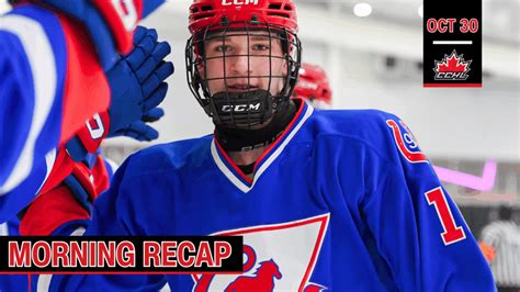 Morning Recap Cchl Central Canada Hockey League