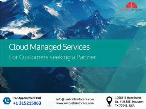 Ppt Umbrella Infocare Leader In Aws Cloud Managed Services Powerpoint Presentation Id 10684414