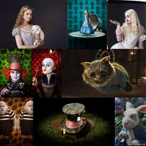 Герои алиса в стране чудес картинки