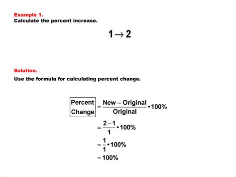 Percent Difference Equation