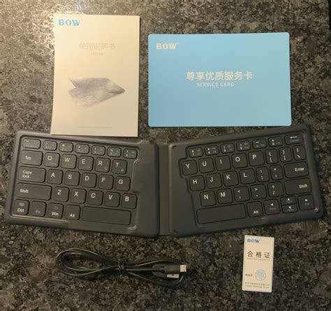 BOW Ergonomic Bluetooth Folding Keyboard Review MVR Net