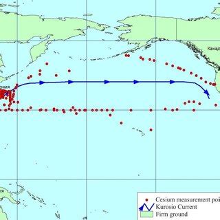 Geographical Affixment Of Points To Control The Content Of Cesium Download Scientific