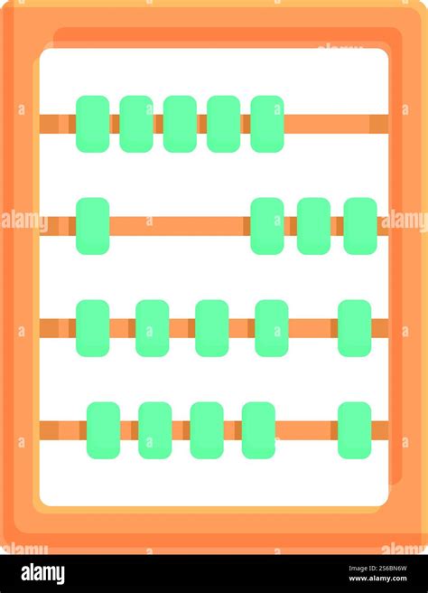 Frame Abacus Icon Cartoon Of Frame Abacus Vector Icon For Web Design