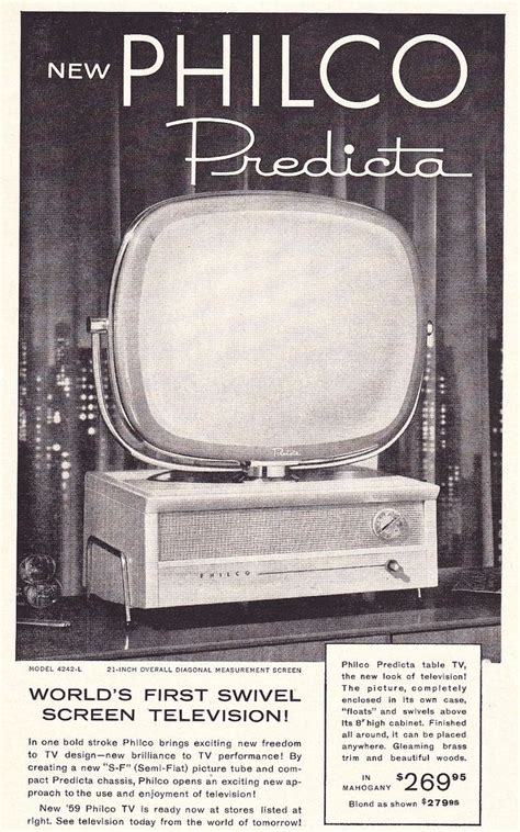 Philco Predicta Ad 1958 Artofit