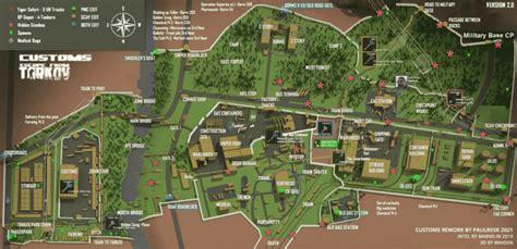Escape From Tarkov Customs Map Guide