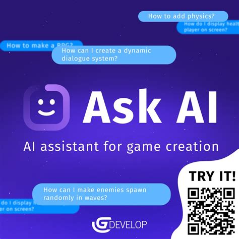 Gdevelop Meet Ask Ai — A Helpful Game Development Assistant In Gdevelop 💡 Get Instant Answers