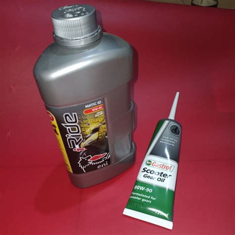 Jual Paket Oli Mesin Vespa Matic Lx S 2v Oli Mesin Agip And Oli Gardan