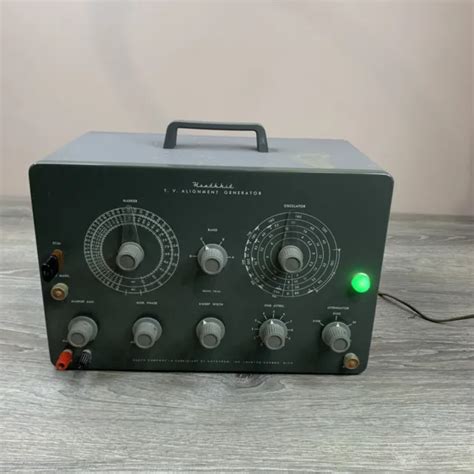 Heathkit T V Alignment Generator Model Ts 4a Vintage Heath Company £96 29 Picclick Uk