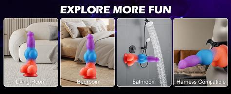 Vibrating Monster Dildo Fantasy Squirting Dildo Knot Dragon