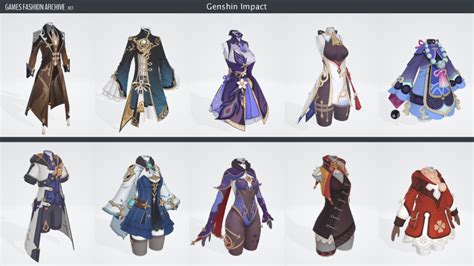Documenting Fashion In Games Genshin Impact Part 2 Genshin