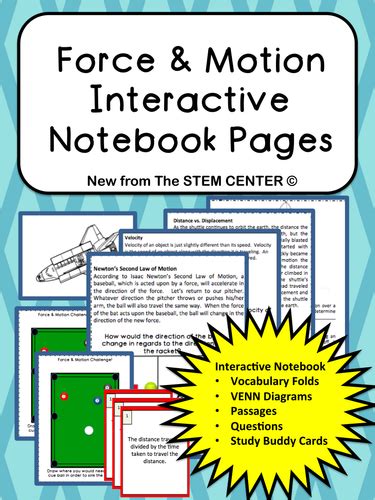 Physical Science Interactive Notebook Bundle Teaching Resources