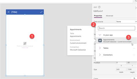 Creating Appointment For Customers Using Canvas App Himbap