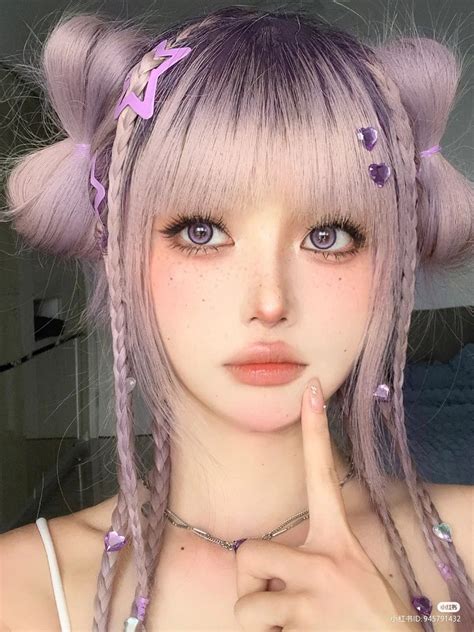 Sᴀᴠᴇfᴏʟʟᴏᴡ ꨄ︎ Long Hair Dos Asian Long Hair Kawaii Hairstyles Cute Hairstyles Ribbon
