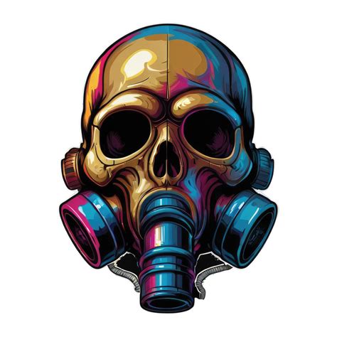 Skull Head Illustration 43370129 Png