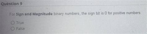 Solved Question Shifting A Binary Number To The Left By Chegg