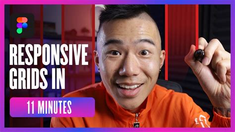 Figma Tutorial Setup A Responsive Grid Layout For Ui And Web Design In 11 Minutes Youtube