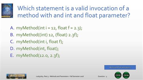 Methods And Parameters Ppt Download