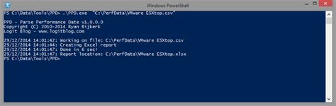 Logit Blog Quickly Parse Performance Data With Ppd Tool
