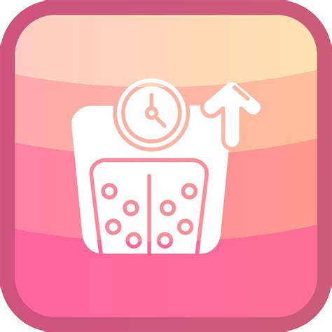 Weight Glyph Squre Colored Icon 37431586 Vector Art At Vecteezy