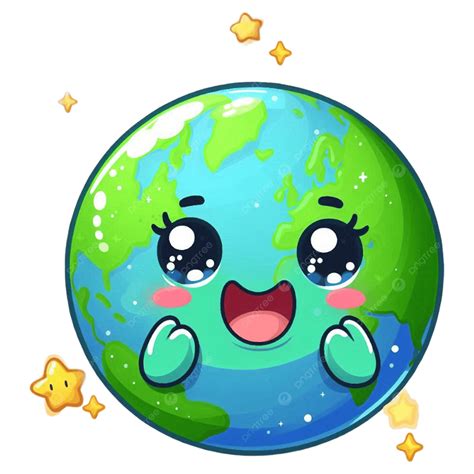 귀여운 행복한 지구 만화 투명 무료 행복한 지구 지구 만화 지구 아이콘 Png 일러스트 및 이미지 에 대한 무료 다운로드 Pngtree
