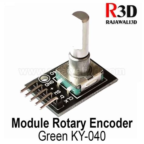 Jual 360 Deg Rotary Encoder Module Green Ky 040 Arduino Brick Sensor Switch Shopee Indonesia