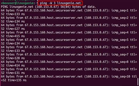 8 Examples Of The Ping Command In Linux Linux Genie
