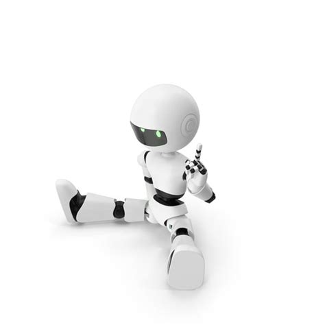 Small Robot Toy Sitting Pose 3d Incl Android And Concept Envato