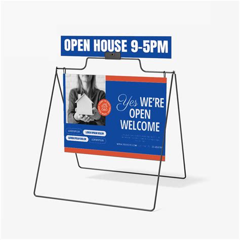 Real Estate A Frame 6sign